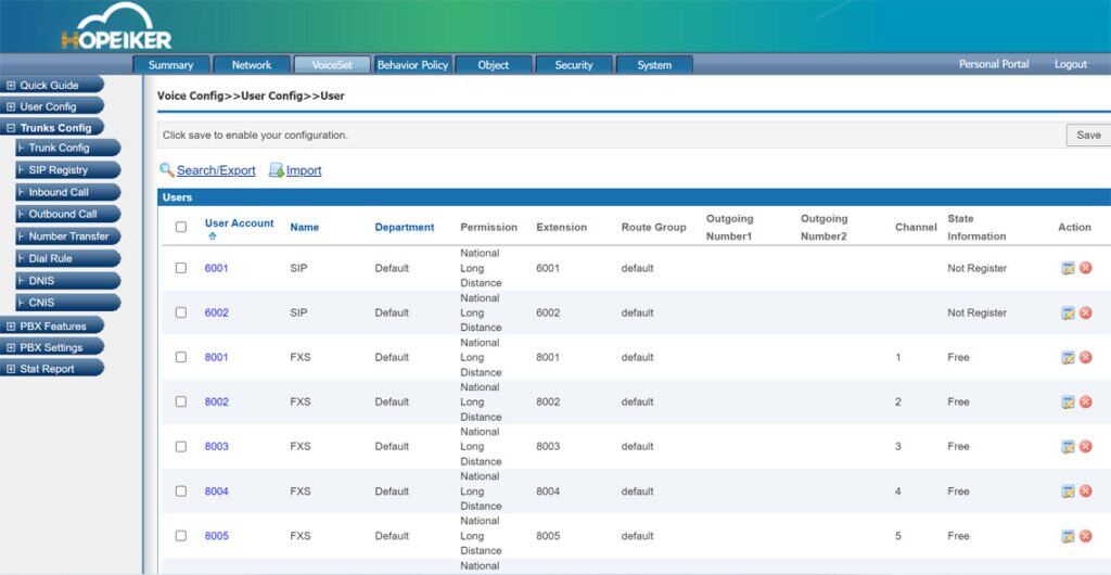 How to set up SIP extensions in IP PBXs – IP PBX and VoIP Phone